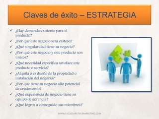 Estructura de un plan de negocios | PPTX