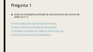ESTRUCTURA DO WHILE | PPTX
