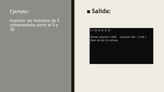 ESTRUCTURA DO WHILE | PPTX