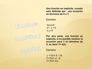 Estructura funciones | PPTX
