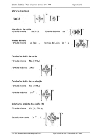 Estructura lewis | PDF