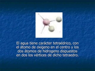 Estructura Molecular Del Agua ALR | PPT