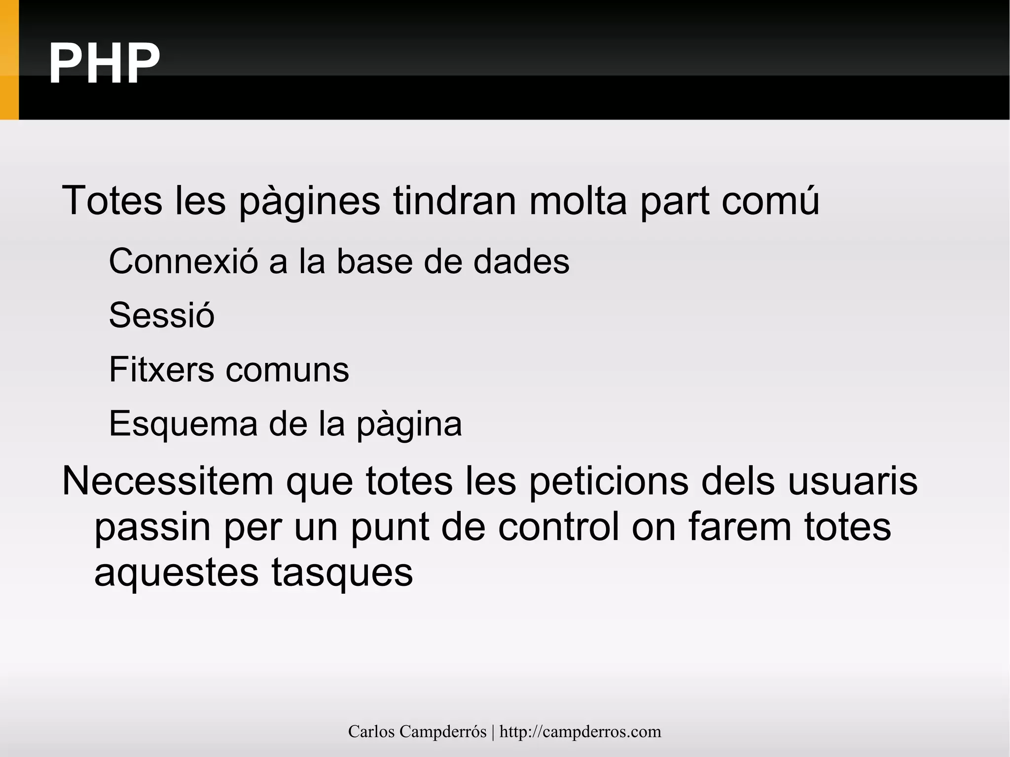 Com estructurar un projecte web (ca) | ODP