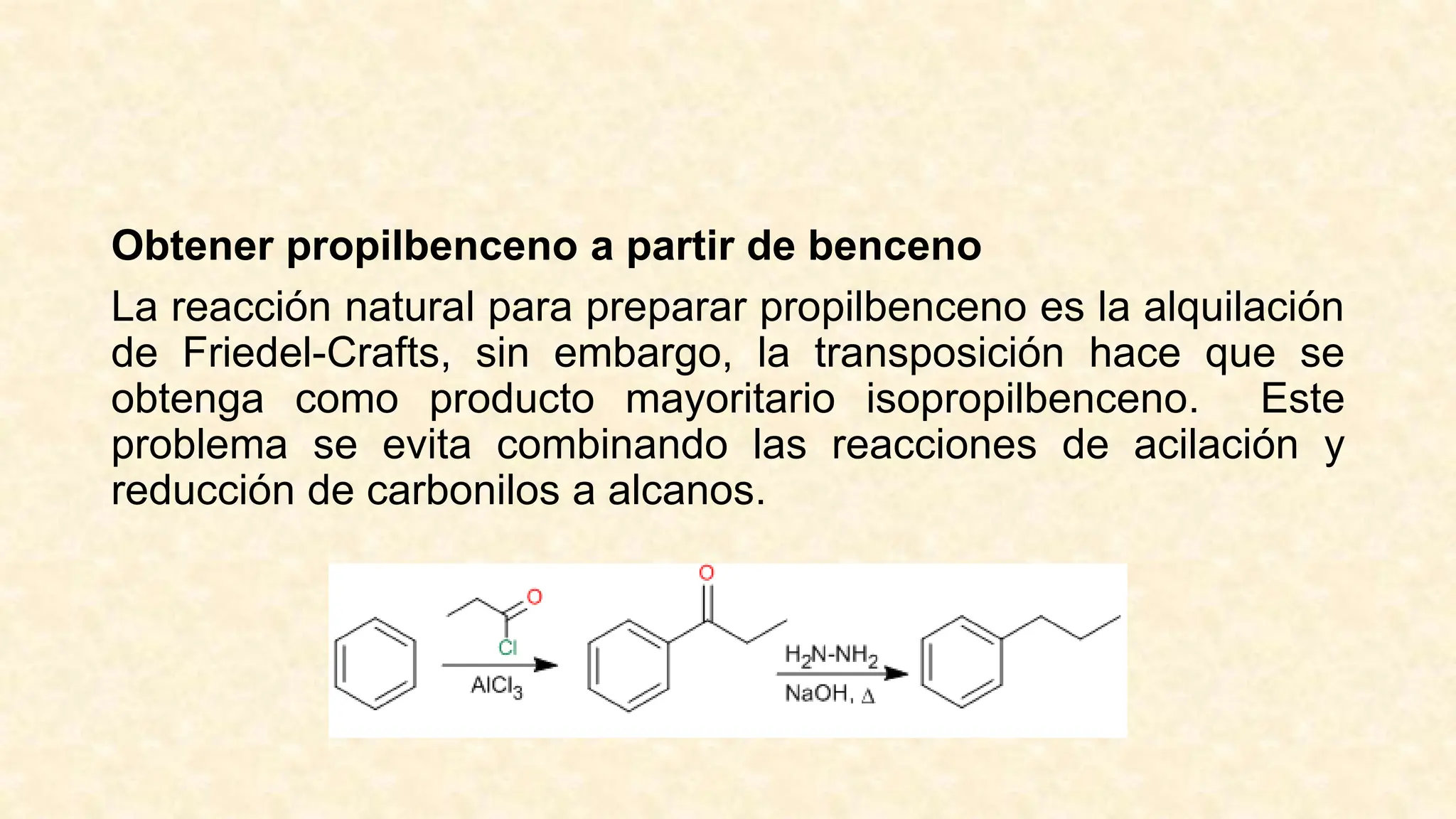 Estructura Propiedades Usos Y Reacciones Del Benceno Pptx