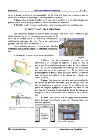 Tema 1 - Estructuras | PDF