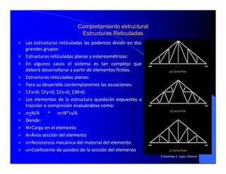 introducción a las estructuras isostáticas | PDF