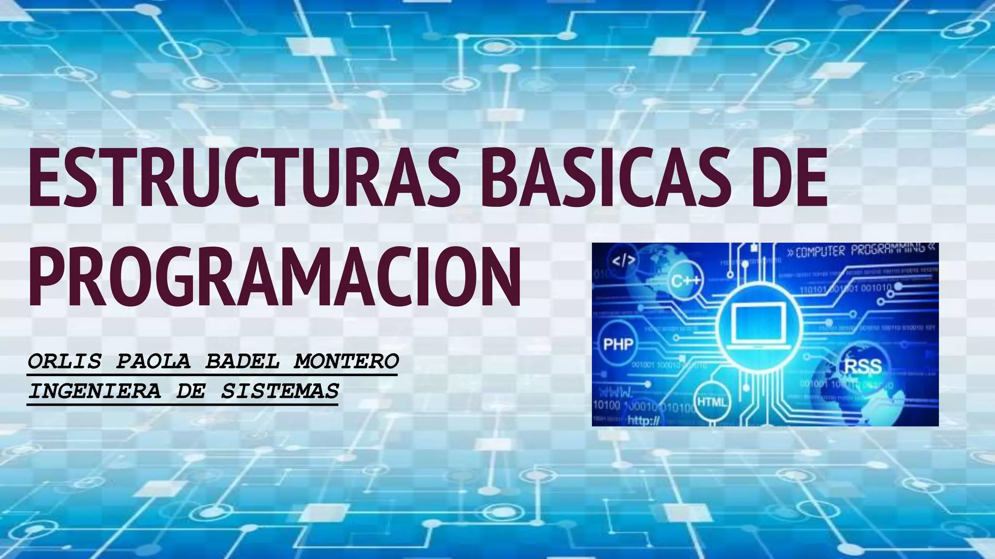 Estructuras basicas de programación | PPTX