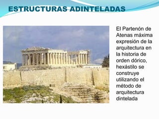 Estructuras adinteladas | PDF