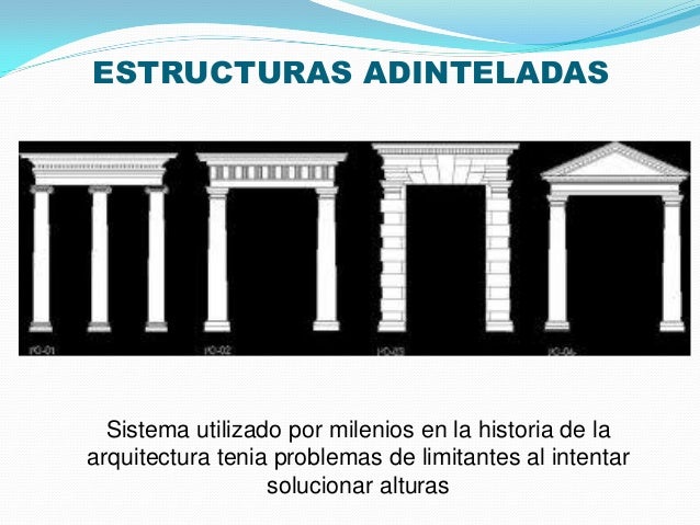 Estructuras adinteladas