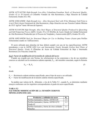 ESTRUCTURAS DE ACERO PARA EDIFICACIONES METODO DE LOS ESTADOS LIMITES ...
