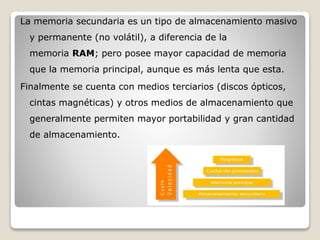 Estructuras de almacenamiento empleadas por el sistema operativo | PPTX