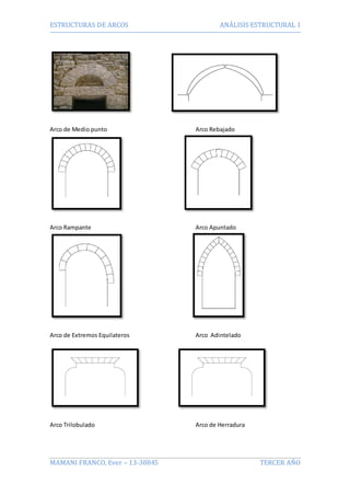 Estructuras de arco | DOCX