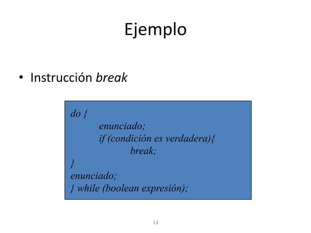 Estructuras De Control | PPT