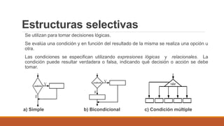 Estructuras de control | PPTX