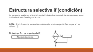 Estructuras de control | PPTX