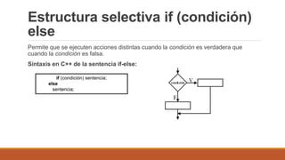 Estructuras de control | PPTX