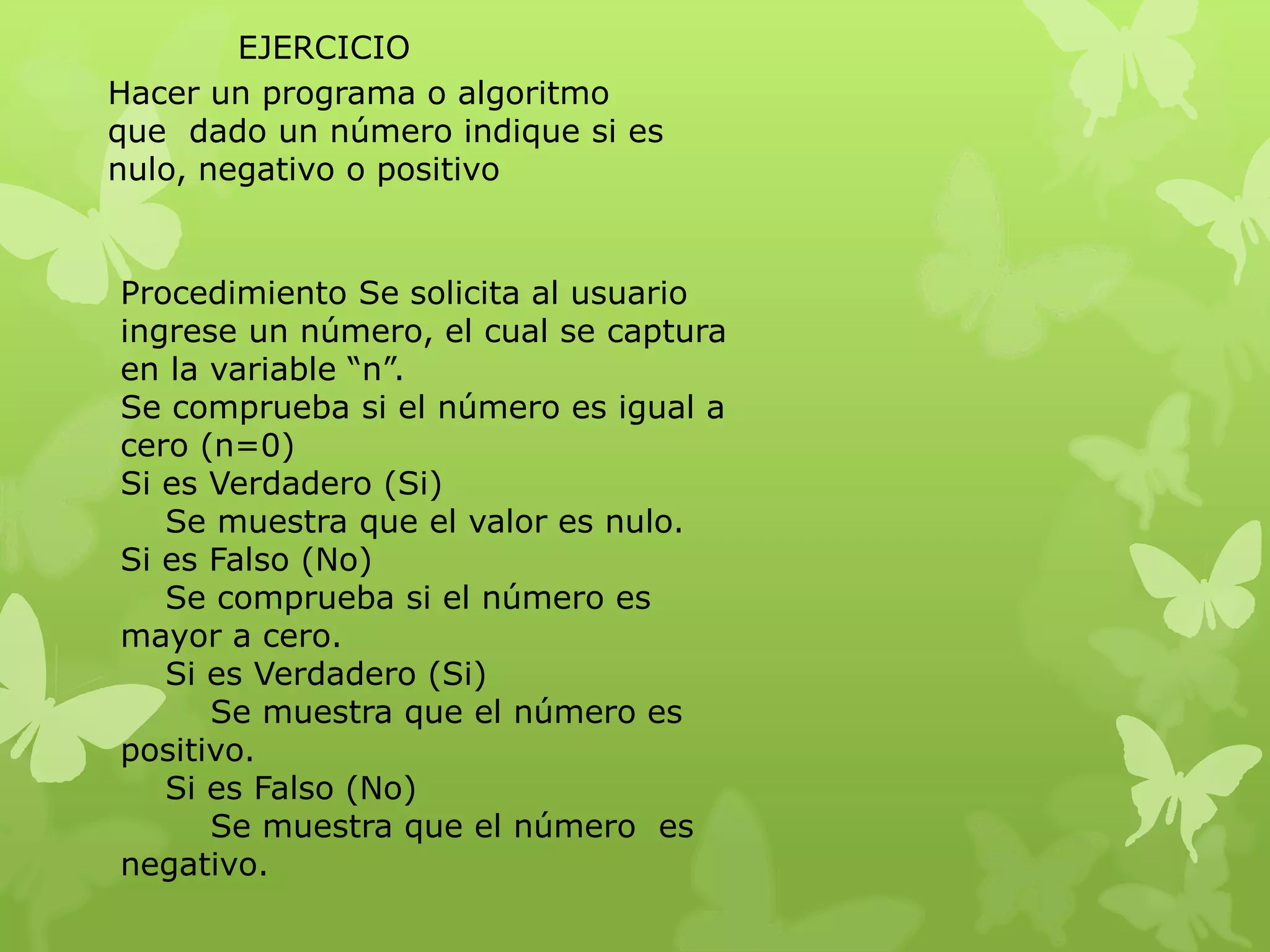 Estructuras de control algoritmos | PPTX