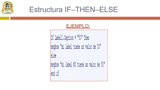 Estructuras de control | PPTX
