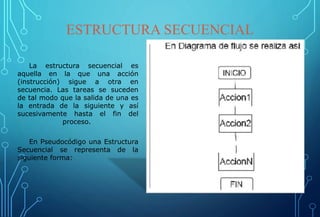 Estructuras de control de flujo | PPTX