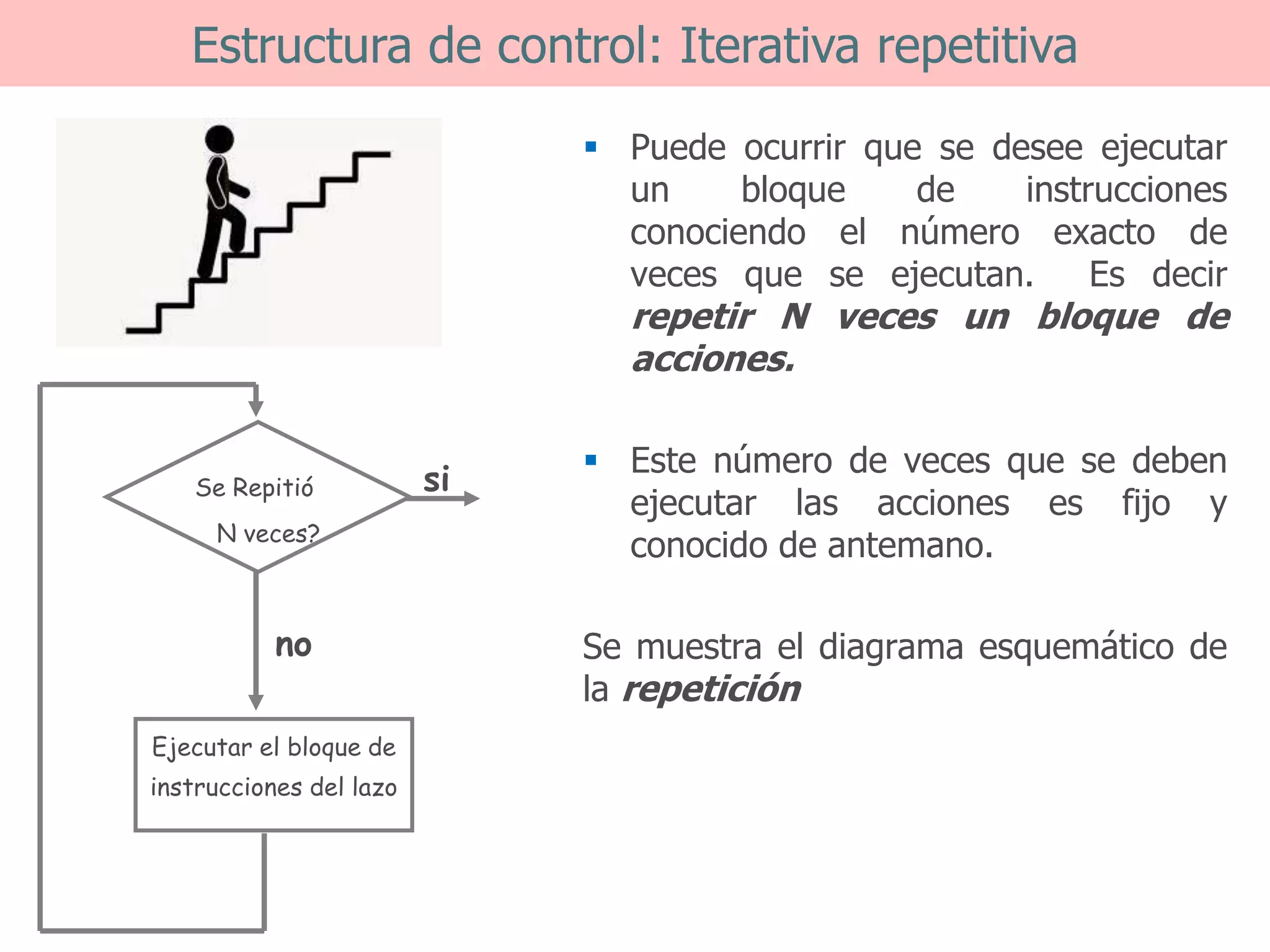 Estructuras de control | PPT
