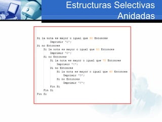 Estructuras de control | PDF