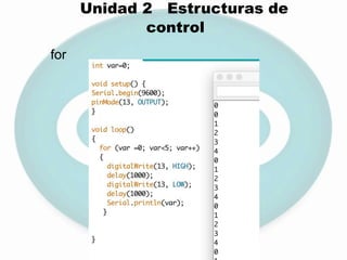 Estructuras de control | PPTX