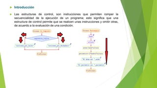 Estructuras de control secuencial | PDF