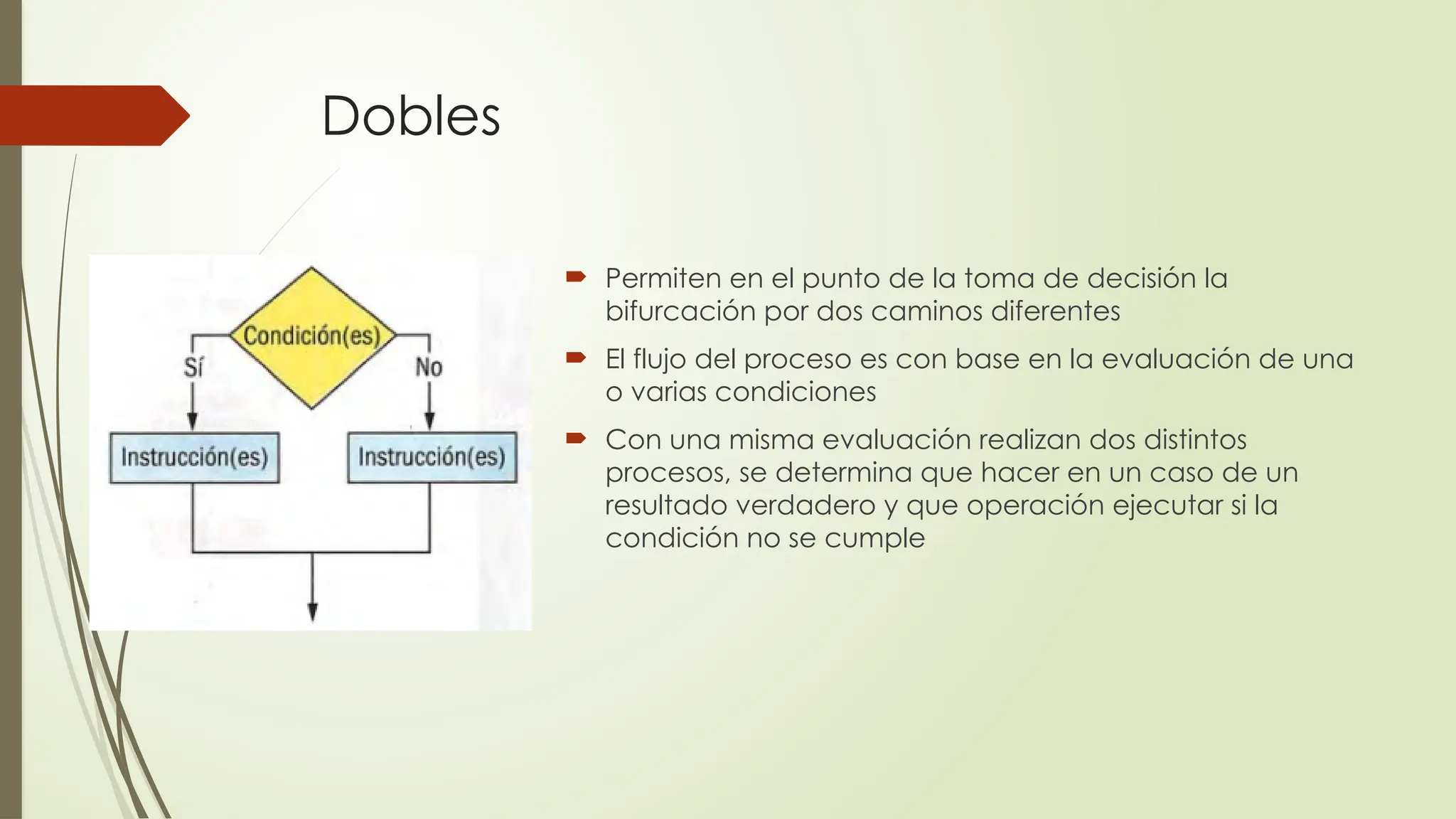 Estructuras de control selectivas para uas | PPTX