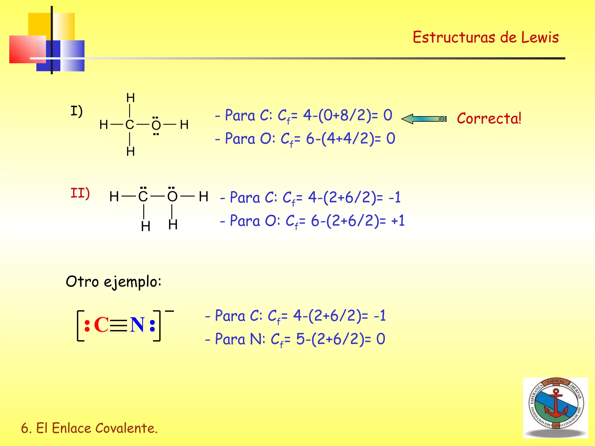Estructuras de lewis | PPT