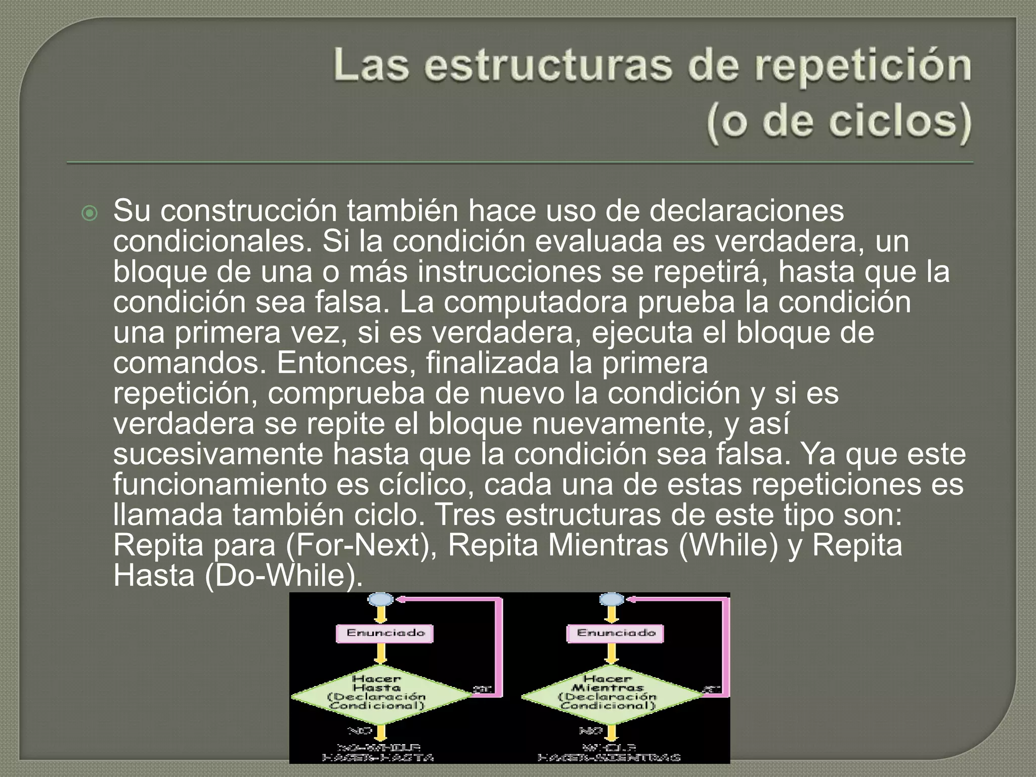 Estructuras de repetición (1) | PPSX