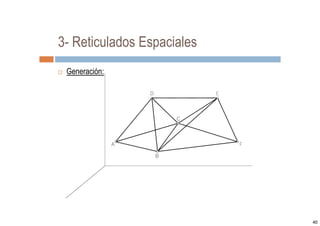 Estructuras de reticulado (teoría y ejemplos) | PDF