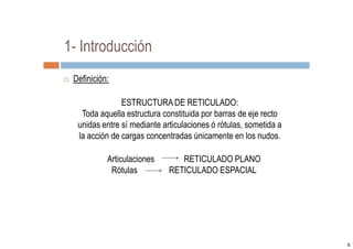 Estructuras de reticulado (teoría y ejemplos) | PDF