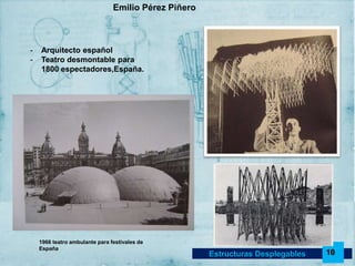 Estructuras desplegables | PPTX