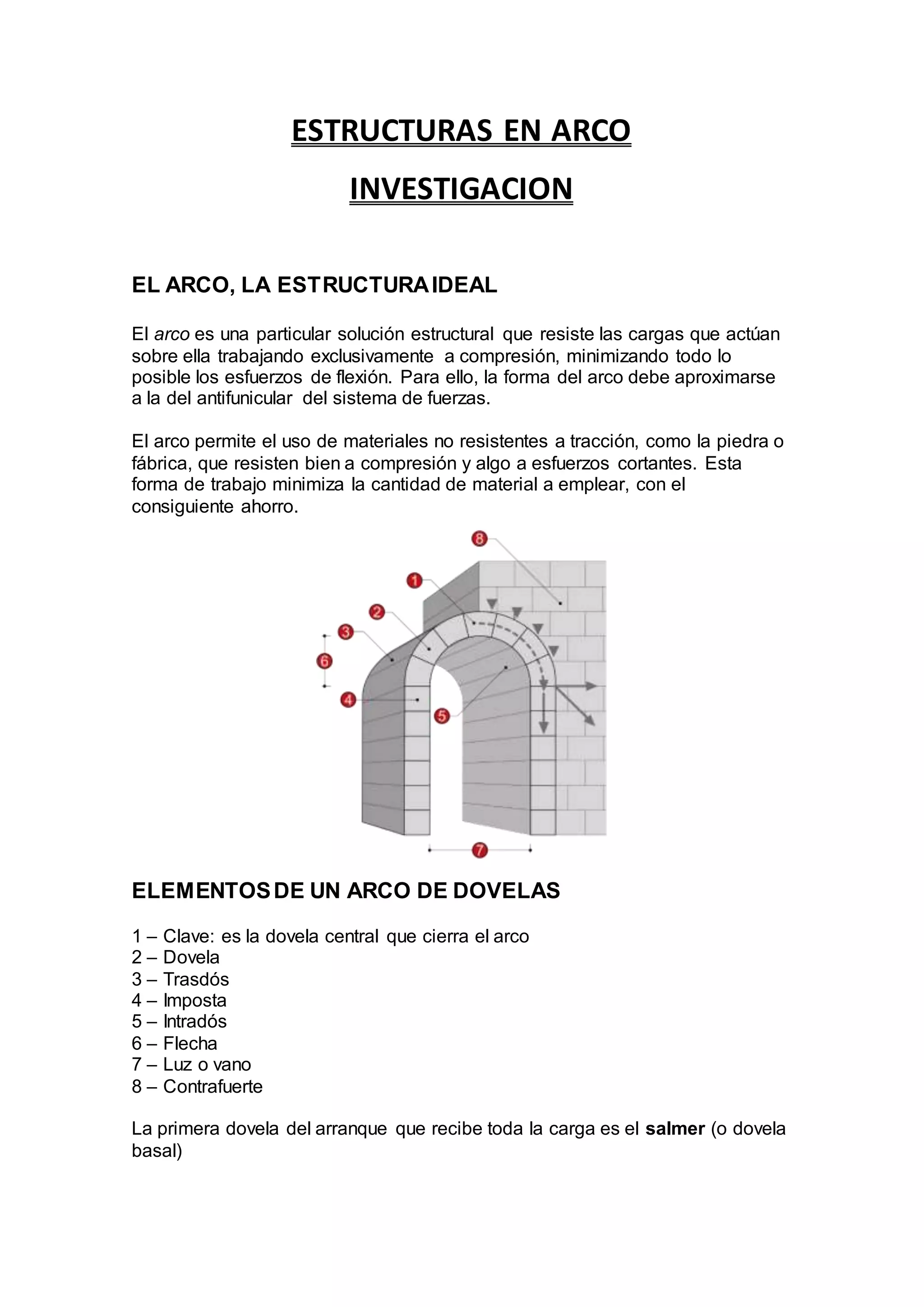 Estructuras en arco | PDF