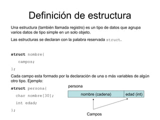 Estructuras en c++ | PPT