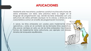 Estructuras lineales | PPTX