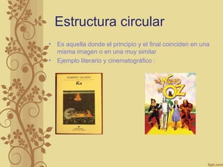 Estructuras narrativas | PPT