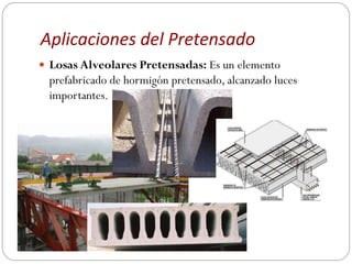 Estructuras postensadas y pretensadas | PDF