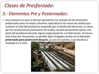 Estructuras postensadas y pretensadas | PDF