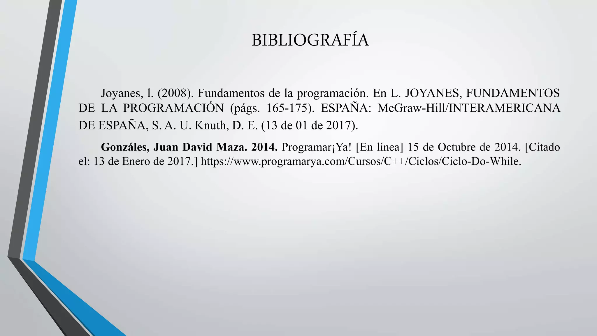 Estructuras repetitivas(while, for, repeat) | PPTX | Programming Languages | Computing