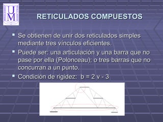 Estructuras reticuladas | PPT