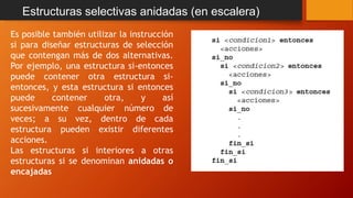 Estructuras secuenciales, selectivas e iterativas 01 | PPTX