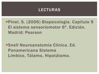 Estructuras Subcorticales | PPTX