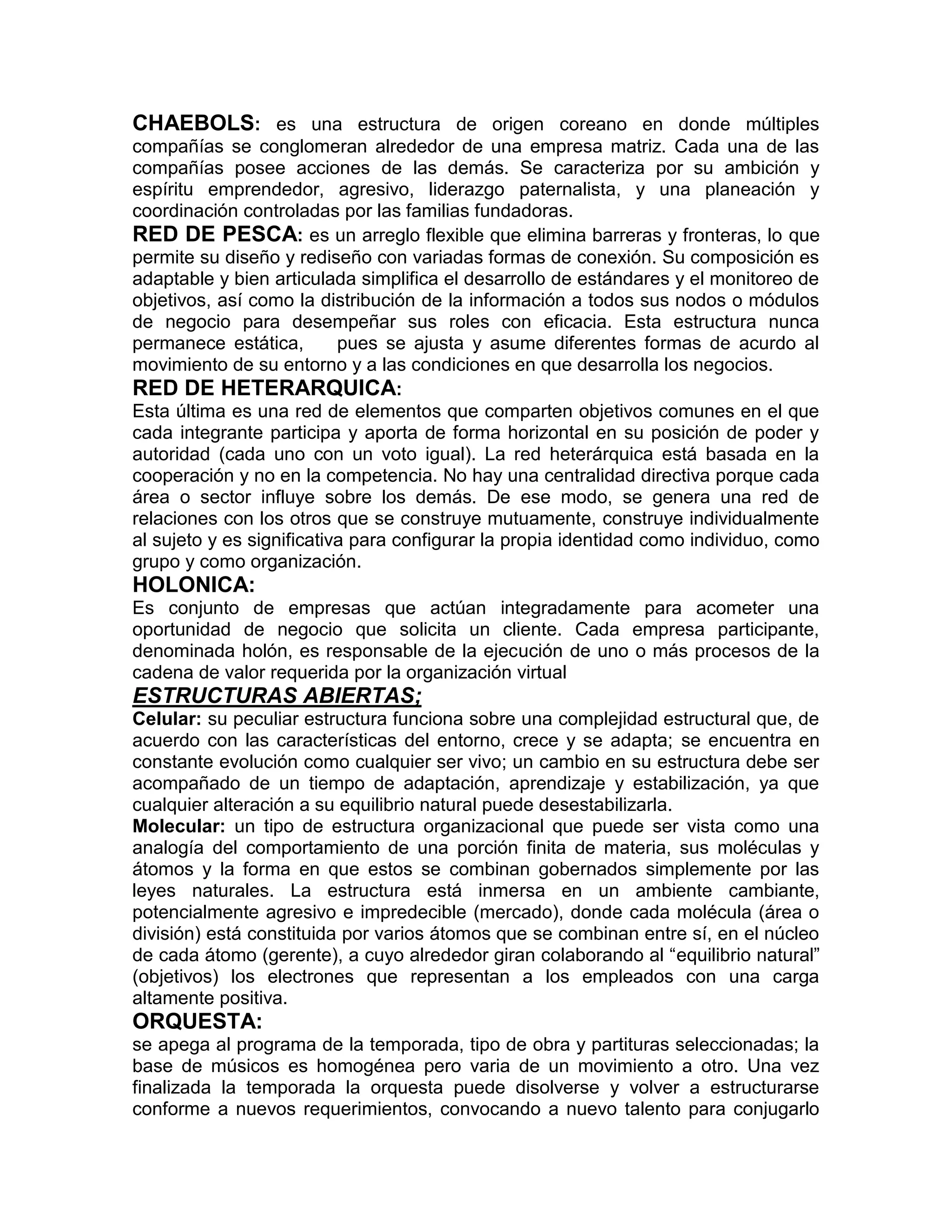 Estructuras tipos | DOCX