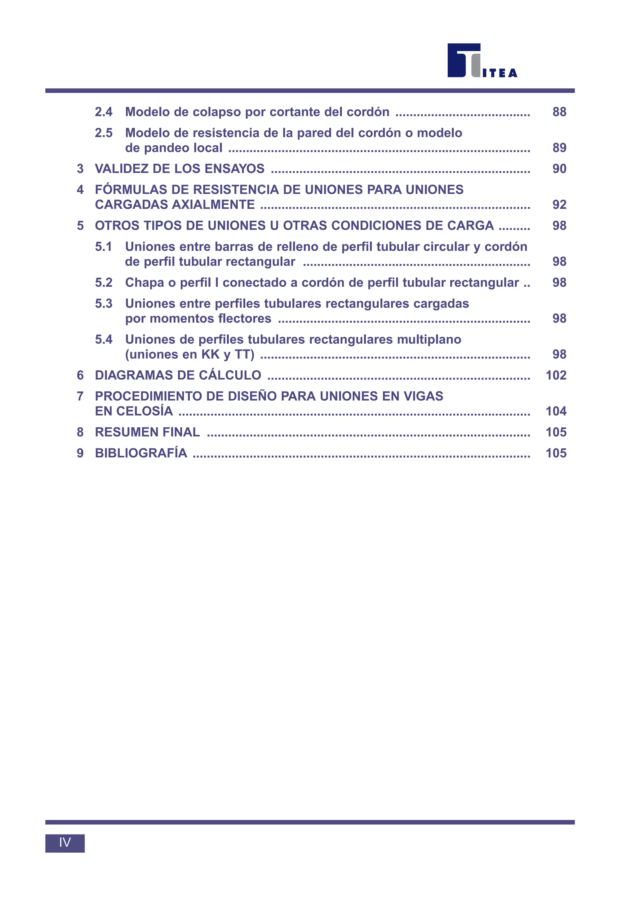 Estructuras tubulares itea | PDF