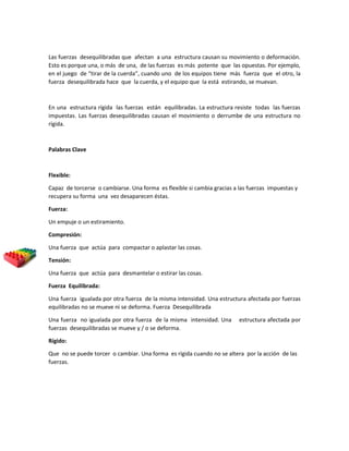 Estructuras y fuerzas | PDF