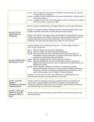 ESTRUCTURA TRIBUTARIA DE REPÚBLICA DOMINICANA | PDF