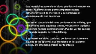 Estructura tu red de mercadeo | PDF