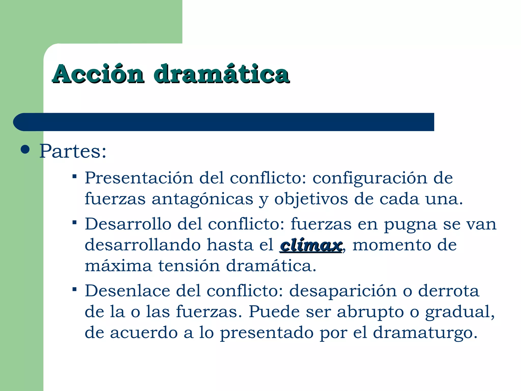 Estructura Una Obra DramáTica | PPT