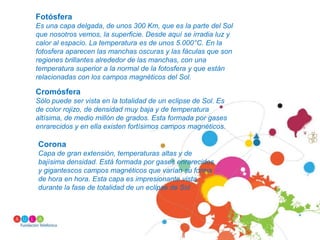 Estructura y componentes del sol | PPTX